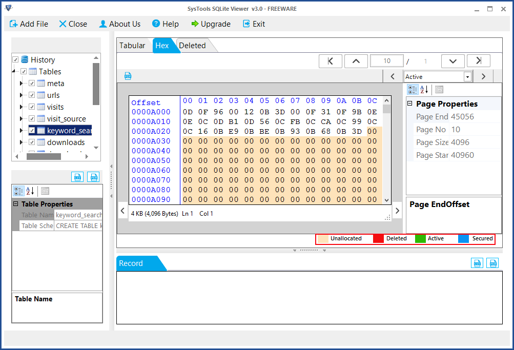 Free SQLite Viewer Software To Open Read SQLite DB Files